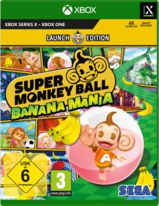 atlus super monkey ball banana mania launch edition (xbox one series x)