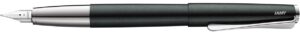 lamy - studio 066 fountain pen - black forest special edition - medium nib