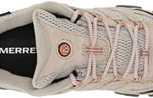 Merrell Women's Moab 3 Waterproof Hiking Shoe, Aluminum, 8