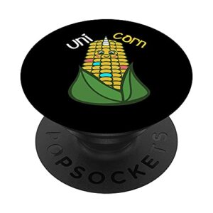 cool uni corn | funny maize magical horned horse joke gift popsockets swappable popgrip