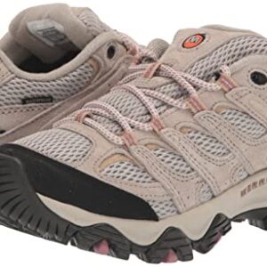 Merrell Women's Moab 3 Waterproof Hiking Shoe, Aluminum, 8