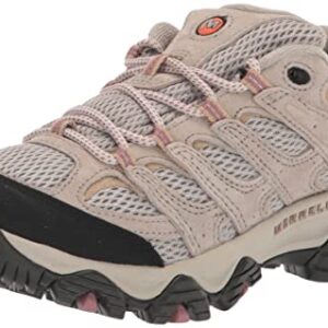 Merrell Women's Moab 3 Waterproof Hiking Shoe, Aluminum, 8