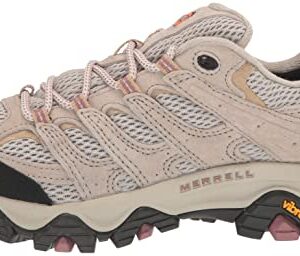 Merrell Women's Moab 3 Waterproof Hiking Shoe, Aluminum, 8