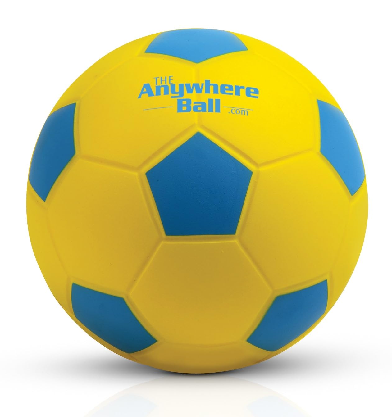 Kids Foam Soccer Ball - Super Soft for Junior Soccer - Yellow