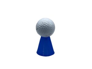 kreative dilla designs kdd golf mat tees, golf simulator tees, winter golf tees (pack of 10), blue, large