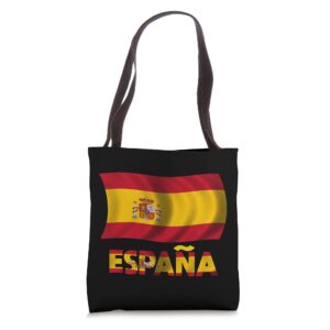 spain flag spanish symbol spaniard gift espana tote bag