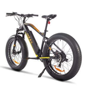 sarahbridal 750w electric bike for adults, 26" fat tire mountain electric bicycle, 20+mph, up to 50+miles, snow beach ebike with 48v 13ah larger battery, professional 7-speed with lcd display