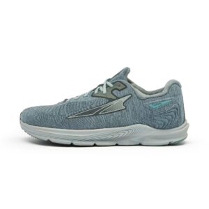 altra women's torin 5 luxe running shoe, gray/blue, 8.5 medium