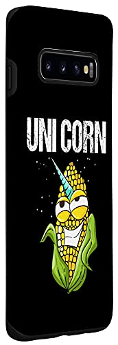 Galaxy S10 Cool Uni Corn | Funny Maize Magical Horned Horse Joke Gift Case