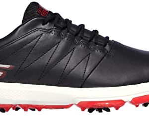 Skechers NEW Mens Go Golf Pro 4 Legacy Golf Shoes 214001 Black/Red Sz 8 X-Wide