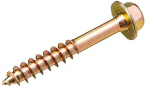 timco 640scsyp solo coach screws-hex-gold-6.0 x 40-pack of 12