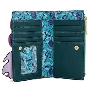 Disney Villains Scenes Ursula Crystal Ball Flap Wallet