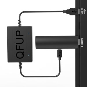 qfup usb power cord power adapter for fire tv,powers firestick tv directly form your tv's usb port(eliminates the ac outlet and power cord)