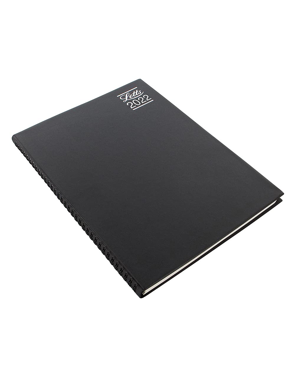 Letts Rhino 2022 diary - A4 week to view with appointments - black