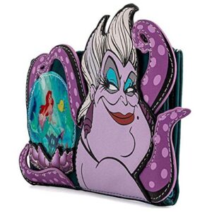 Disney Villains Scenes Ursula Crystal Ball Flap Wallet