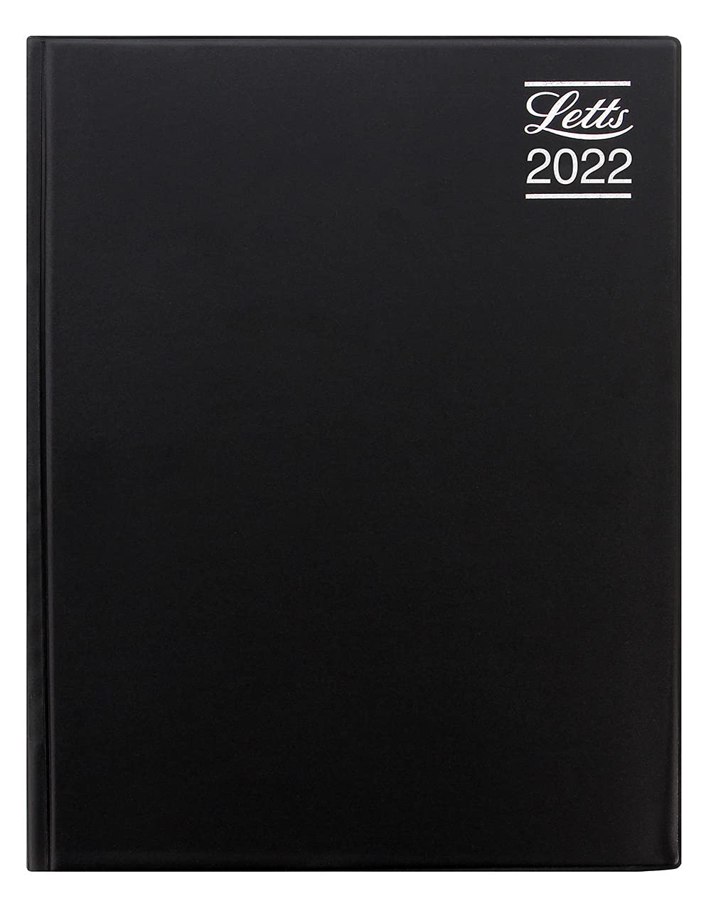 Letts Rhino 2022 diary - A4 week to view with appointments - black