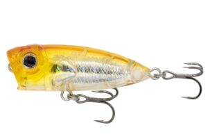 eurotackle z-popper 1.75" micro top water lure (ayu)