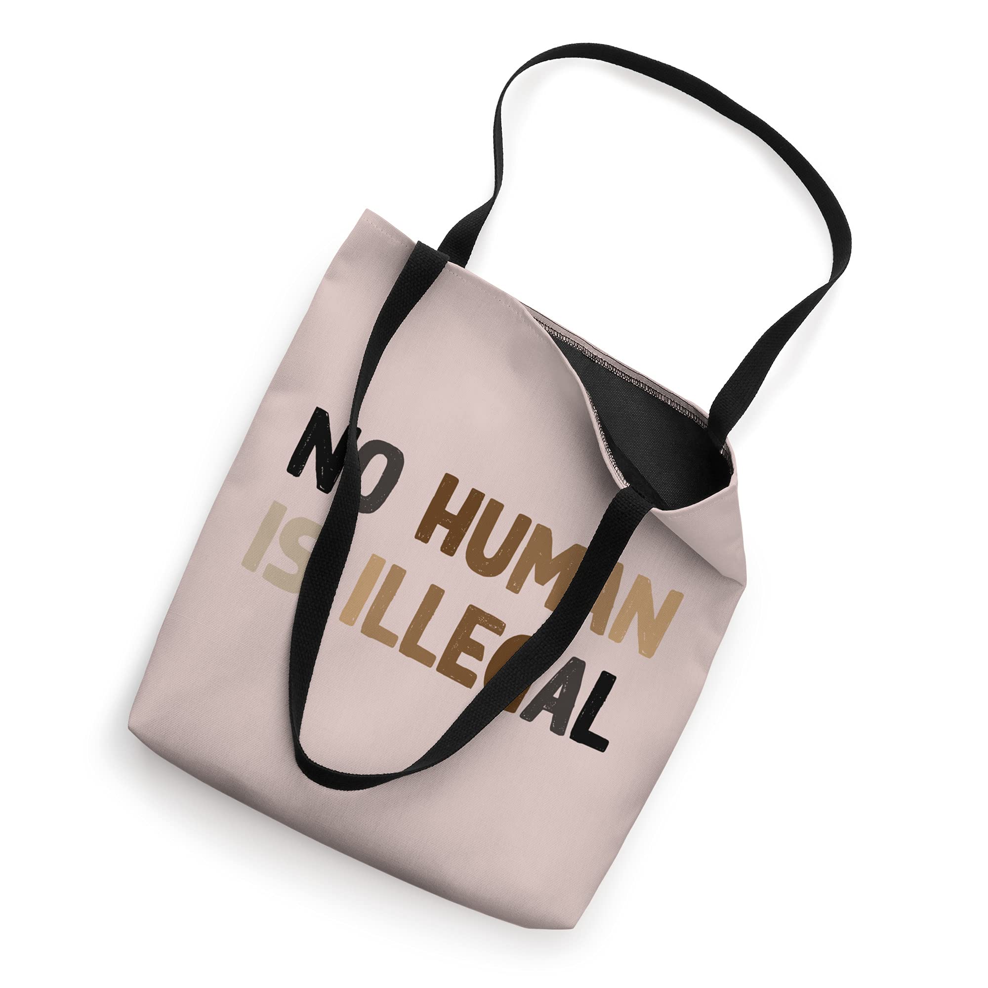 No Human Is Illegal - Pro-Immigration Tote Bag