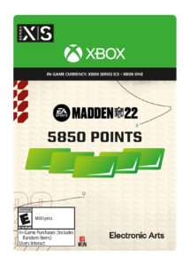 madden nfl 22: 5850 madden points - xbox [digital code]