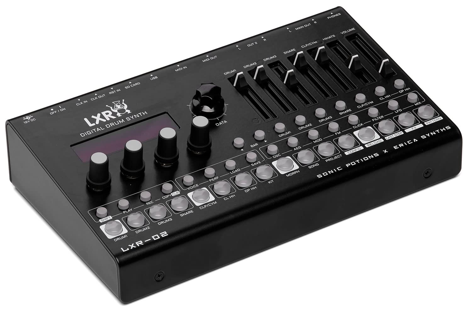 Erica Synths LXR-02 Desktop Digital Drum Synthesizer