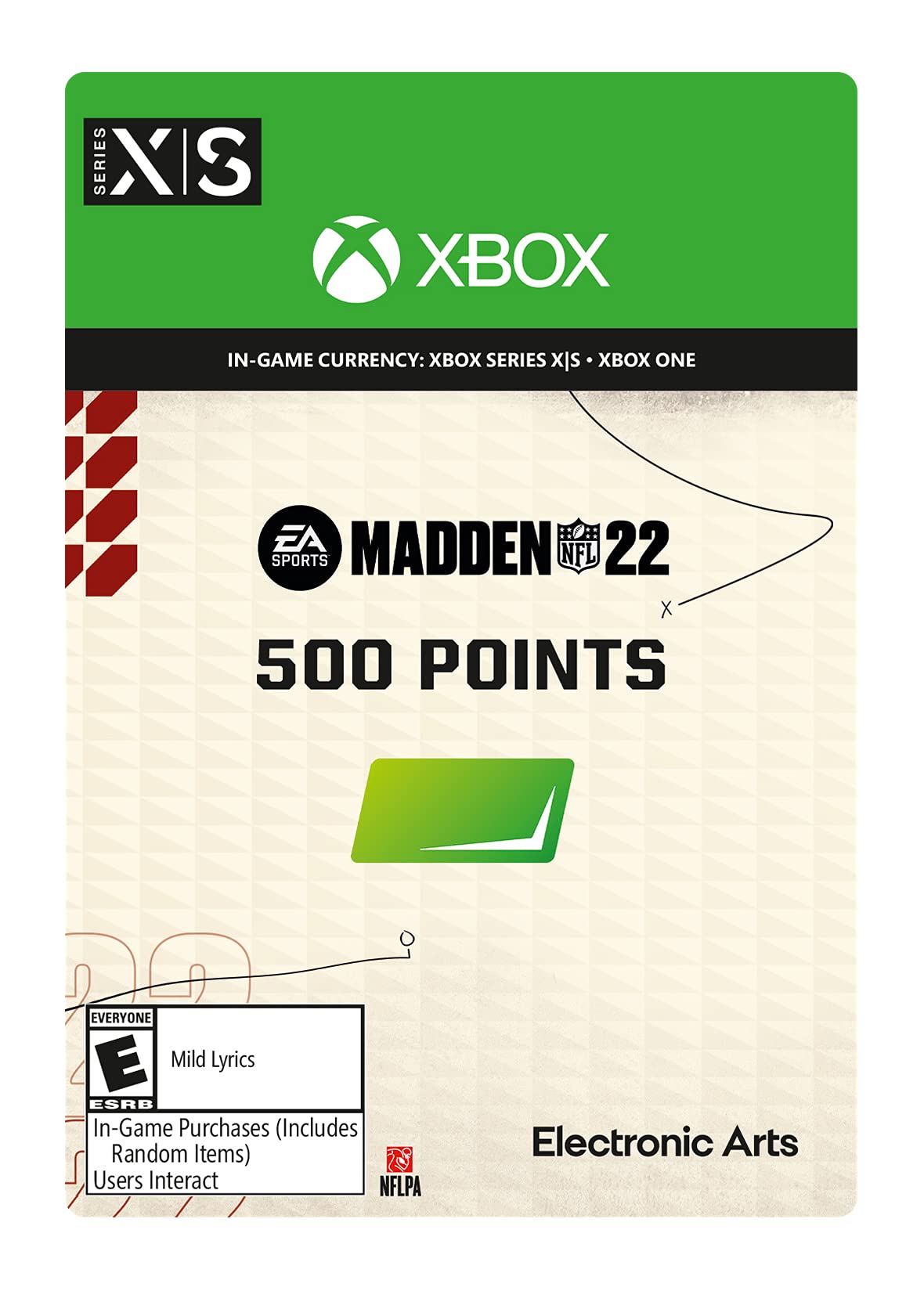 Madden NFL 22: 500 Madden Points - Xbox [Digital Code]