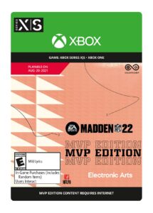 madden nfl 22: mvp - xbox [digital code]