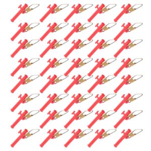 fishing sinker, 4bags fishing line sinker with metal snaps abs slider clip outdoor fishing accessories(red) fibraided line