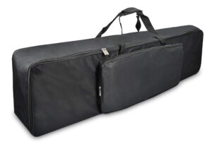 ruibo 88 key keyboard gig bag case for electric piano with 10mm cotton padded, waterproof 600d oxford gig bag 54"x13"x6.7" / black