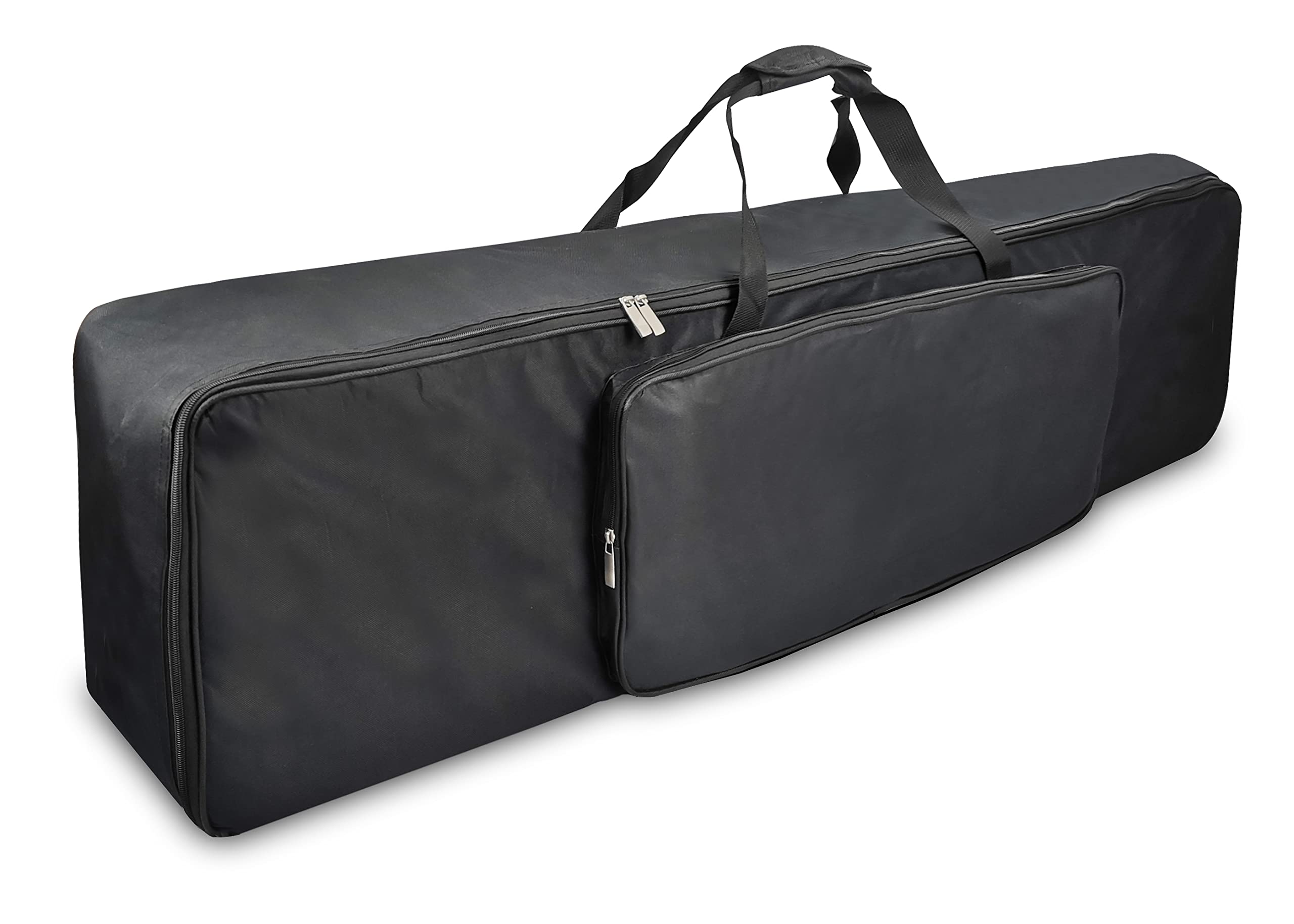 Ruibo 88 Key Keyboard Gig Bag Case for Electric Piano with 10MM Cotton Padded, Waterproof 600D Oxford Gig Bag 54"x13"x6.7" / Black