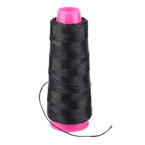 110m outdoor bow string, polyester bowstring recurve bow material thread string for bows archery accessory(black)