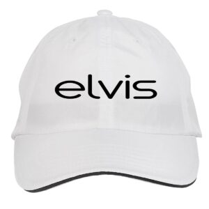 Makoroni - elvis Hat Adjustable Cap, DesZ42 White