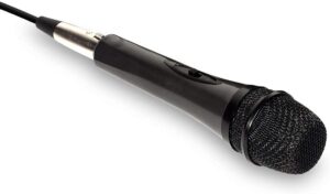 ion xlr microphone for pa systems & speakers, easy setup, clear audio