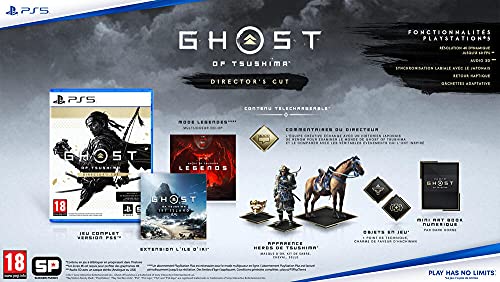 SONY PS5 GHOST OF TSUSHIMA DIRECTOR'S CUT- PS5, Black, 10GHOCU2