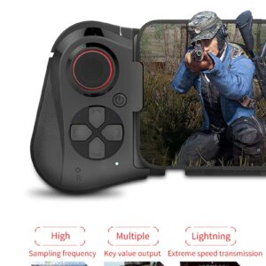 Megadream Mobile Gaming Controller for iPhone iOS Android PC Wireless Gamepad Joystick for iPhone 15/14/12/11, iPad, MacBook, Samsung Galaxy S22/S21/S20, TCL, Tablet, PC - 18+ Hour Battery Life - COD