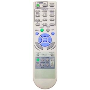 leankle remote controller replacement for nec rd-443e, rd-448e, rd-452e, rmt-pj30, rmt-pj31, rmt-pj32, m230x, m260w, m260x, m271w, m300w, np210, np215, np216, ve303x