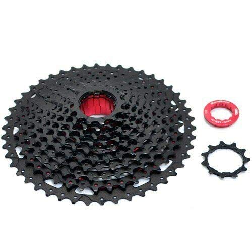 SunRace CSMX8 Wide Ratio Cassette 11 Spd, 11-46T, Black, XTE1379-N