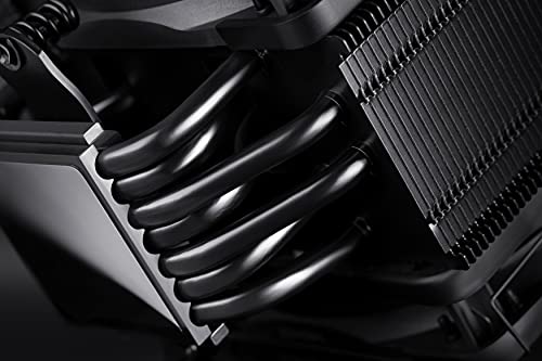 Noctua NH-U12A chromax.Black, 120mm Single-Tower CPU Cooler (Black) For Desktop