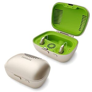 phonak charge and care, marvel, lumity, and paradise case