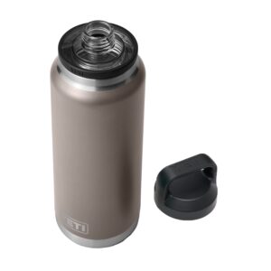 yeti rambler 36 oz bottle retired color, vacuum insulated, stainless steel with chug cap, sharptail taupe