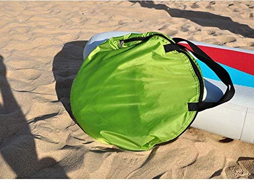 Estink Kayak Wind Sail Kayak Sail Paddle 42 Inches Foldable Clear Window Kayak Paddle Board Sail with Storage Bag Kayak Accessories, Kayak Sail for Outdoor(12, Green)