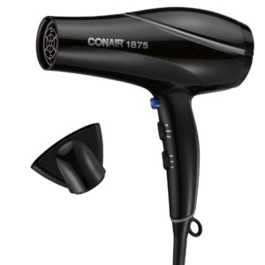 conair 1875 watt shine & style hair dryer