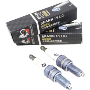 aip electronics dragon fire performance iridium spark plugs 2pcs compatible with 2011-2020 polaris ace general ranger rzr xp s 570 900 1000 replaces ngk 95897 mr7f oem fit dfsp1003-2