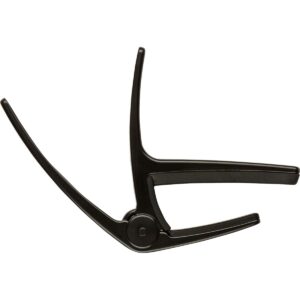 fender laurel capo, electric,black