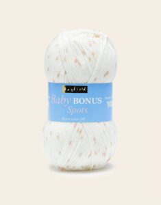 hayfield baby bonus spots, blossom (204), 100g by sirdar