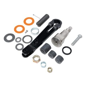 qagea upper gimbal steering arm swivel shaft pin seal bushing nut kit replacement for mercruiser bravo and alpha one gen 2 replaces# 98230a1 866322a01 866718a01 98262a1