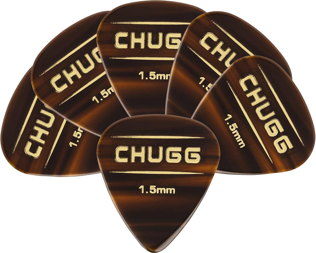 Fender CHUGG Guitar Picks 351 Shape, 6-Pack