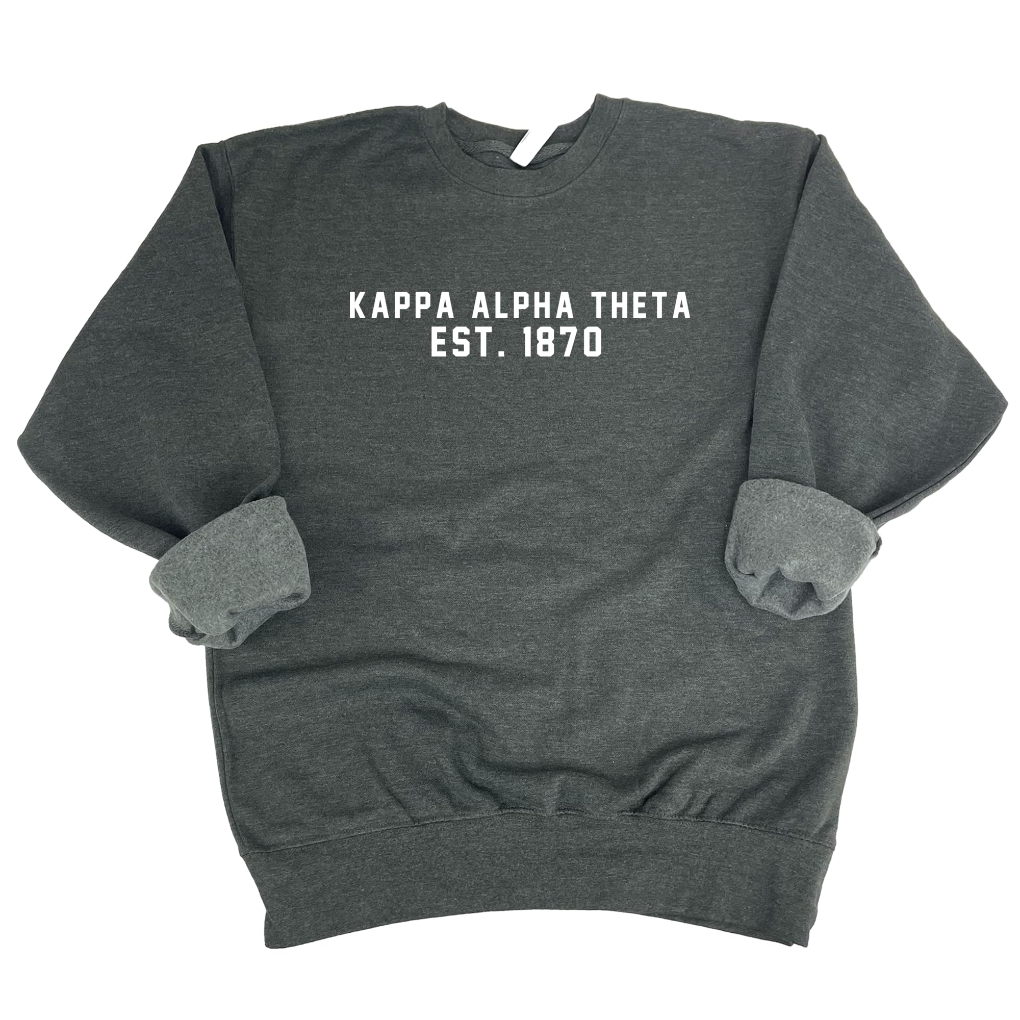 Kappa Alpha Theta Est. 1870 Sweatshirt - (Medium)