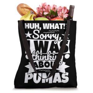 Pumas Lover Funny Tote Bag