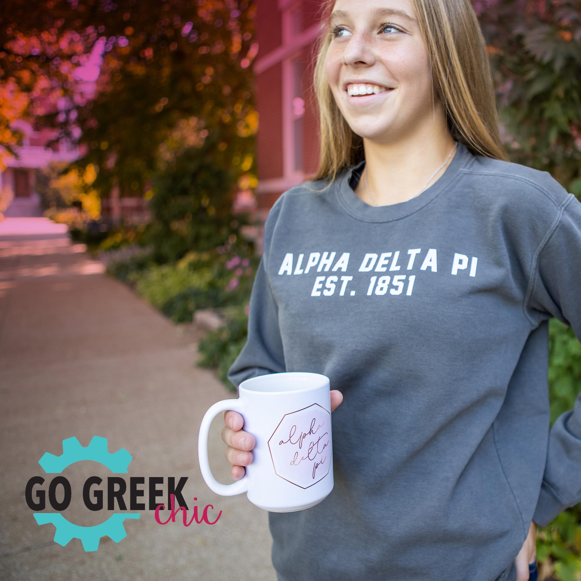 Kappa Alpha Theta Est. 1870 Sweatshirt - (Medium)