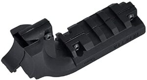 gotical beretta m9 mount picatinny rail mount for hunting shooting | beretta m9 mount rail adapter strong grips durable items (black)